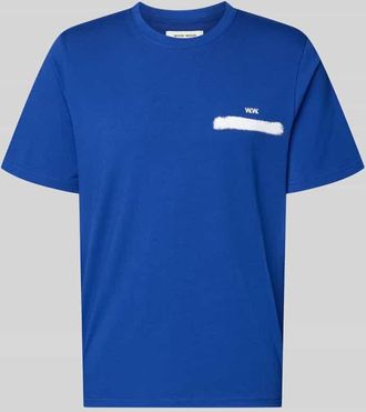 Wood Wood T-Shirt mit r&uuml;ckseitigem Motiv-Print Modell Bobby