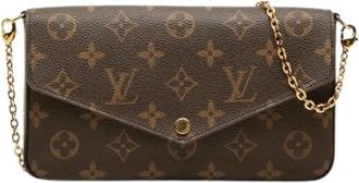 Louis Vuitton Pre-owned Pochette Felicie - Femme - Pre-owned - Brun - Taille: ONE Size