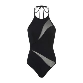 Zimmermann Mesh Einteiliger Badeanzug - - Swimwear - Damen - Schwarzk - L