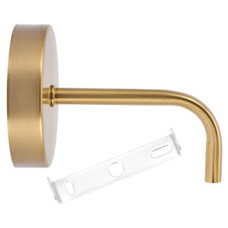 DOITOOL Wandlichtmast Satz Schmiedeeisen Lampenhalterung für Wandleuchten Hochfestes Metall Einfache Installation Zubehör für Zuhause