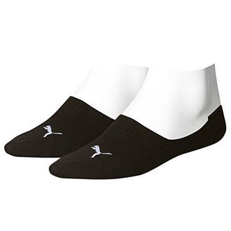Puma Puma Footie 2P Chaussettes de Sport Homme, Noir (Black 200), 39/42 (Taille fabricant:039) (Lot de 2)
