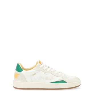 Crime London Homme, Chaussures, Blanc, Taille: 44 EU Baskets en Cuir Chelsea Bleu Électrique