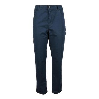 Another Label Baumwoll Elasthan Hose - - Trousers - Damen - Blau - M