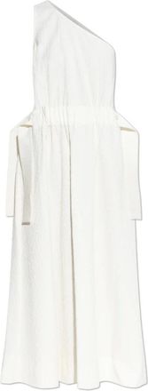 Tory Burch Femme, Robes, Blanc, Taille: 42 FR Robe asym&eacute;trique