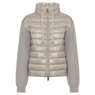 Herno Damen, Jacken, Beige, MGr&ouml;&szlig;e