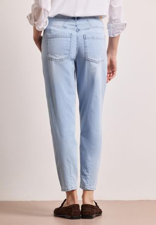Street One High-waist-Jeans STREET ONE Style Karrie, Damen, Gr. 30, L&auml;nge 28, ultra bleached wash, Denim/Jeans, Obermaterial: 98% Baumwolle, 2% Elasthan, unifarb