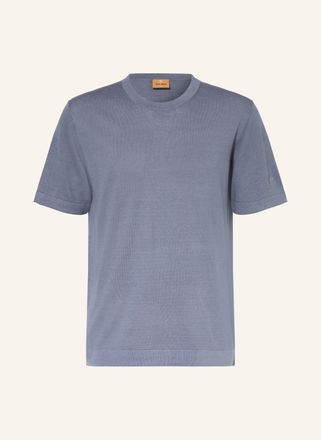 Mos Mosh Mos Mosh Gallery Strickshirt Mmgcrowe Mit Leinen grau