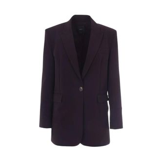 Pinko Pinko, Femme, Vestes, Violet, Taille: 36 FR Blazer Oversize