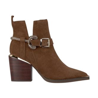 Alma En Pena Stiefeletten mit Strass-Steigb&uuml;gel - - Shoes - Damen - Braun - 39 EU