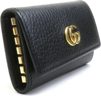 Gucci unisex, Pre-owned, Noir, Taille: ONE Size Keycase Pre-owned