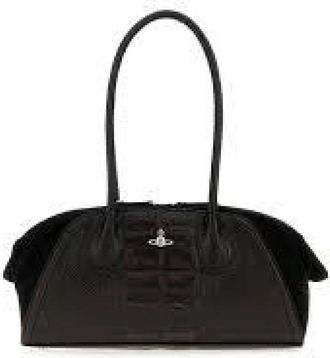 Vivienne Westwood Femme, Sacs, Brun, Taille: ONE Size Shirley Small Holdall