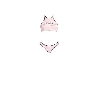 Iceberg Heritage Bikini Set - - Swimwear - Damen - Rosa - S