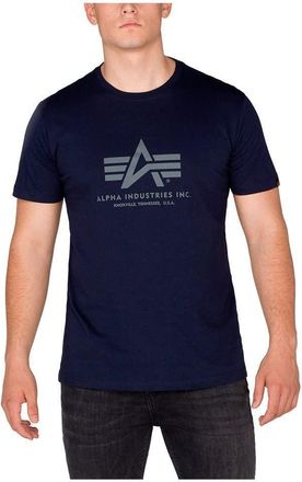 Alpha Industries Alpha Industries Basic T-Shirt f&uuml;r Herren Rep.Blue
