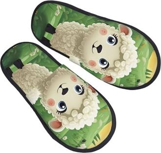Generic Pantoufles De Maison Moutons Mignons De Dessin Anim&eacute; Chaud Pantoufles DH&ocirc;tel L&eacute;gers Chaussons DInt&eacute;rieur Pour Femmes Camping Spa L
