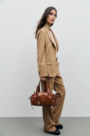 Gerard Darel Pantalon flare de tailleur - MEL - Caramel