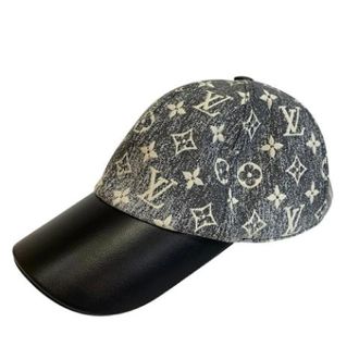 Louis Vuitton unisex, Pre-owned, Noir, Taille: ONE Size Chapeau en denim Pre-owned
