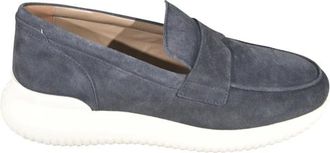 Hogan Homme, Chaussures, Bleu, Taille: 43 1/2 EU Hxm7090Fz30Btmu801