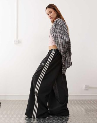 adidas Originals Adicolor - Pantalon de surv&ecirc;tement ample - Noir