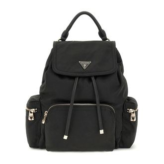 Guess Eco Gemma Backpack - Femme - Sacs - Noir - Taille: ONE Size
