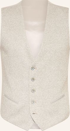 Paul Paul Anzugweste Extra Slim Fit Zum Wenden Aus Jersey beige