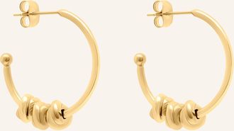 s.Oliver S.Oliver Creolen Aus Edelstahl gold