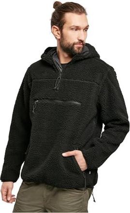 Brandit Teddyfleece Worker Pullover, color: black, size: 4XL