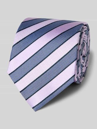 Olymp Seidenkrawatte im Allover-Look (6,5 cm)