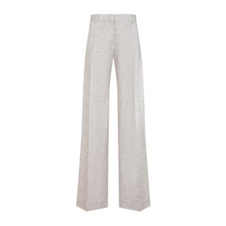 Ermanno Scervino Wide Leg Hose - - Trousers - Damen - Beige - XS