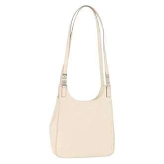 Ferragamo Sac bandouli&egrave;re en cuir Pre-owned - Femme - Pre-owned - Beige - Taille: ONE Size