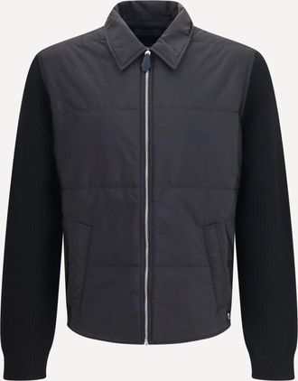 Prada Knit Jacket with padded front Male 46