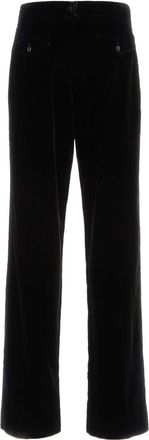 Giorgio Armani Mens Trouser Nero Pantaloni Trousers