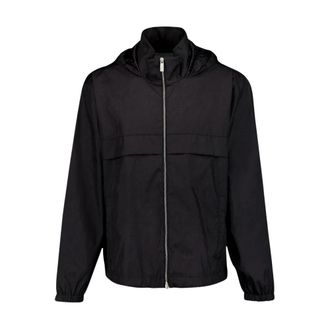 Off-white Schwarze Rei&szlig;verschlussjacke Langarm - - Jackets - Herren - Schwarzk - M