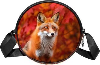 Generic Sac &agrave; bandouli&egrave;re Circle pour femme, petit sac &agrave; bandouli&egrave;re avec fermeture &eacute;clair, bretelles r&eacute;glables, sac &agrave; main rond d&eacute;contract&eacute; pour femmes et fi