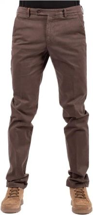 Berwick 1707 Homme, Pantalons, Brun, Taille: L Morello GD Pantalons