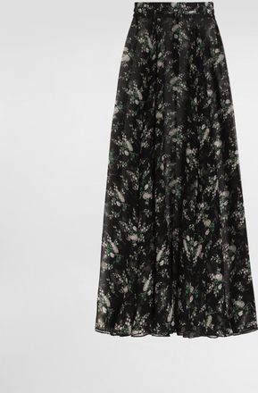 Dolce & Gabbana Chiffon Skirt With Rose And Small Flower Print - Frau R&ouml;cke Multicolor 44