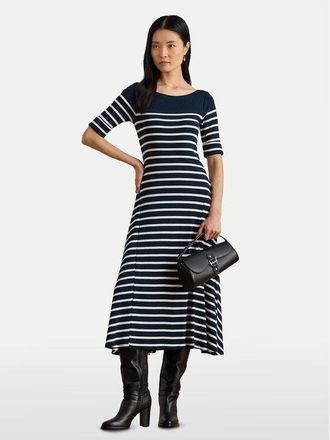 Lauren Ralph Lauren Kleid f&uuml;r den Alltag 200P03739001 Dunkelblau Regular Fit