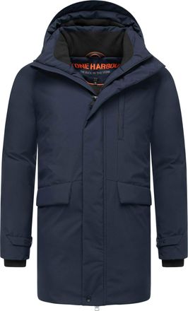 Stone Harbor Herren Winterjacke Emriis mit Fleecefutter & Kapuze