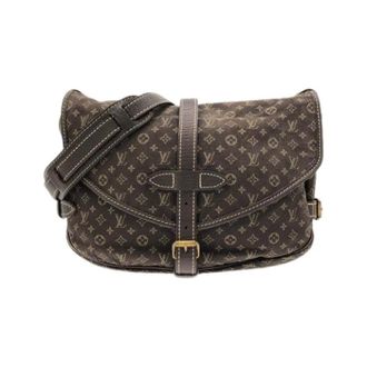 Louis Vuitton Sac bandouli&egrave;re Pre-owned Monogram Mini Lin - Femme - Pre-owned - Brun - Taille: ONE Size
