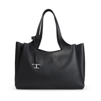 Tod's Sac &agrave; bandouli&egrave;re moyen Apa - Femme - Sacs - Noir - Taille: ONE Size