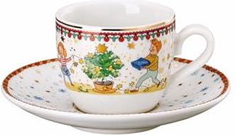 Hutschenreuther Sammelkollektion 2024 Weihnachtsleuchten Espressotasse 2tlg