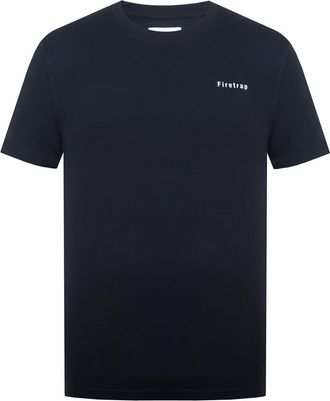 Firetrap T-Shirt f&uuml;r Herren, Baumwolle (Schwarz)