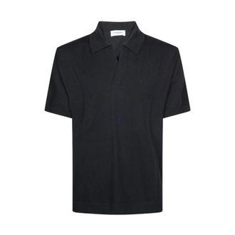 Paolo Pecora T-Shirt mit V-Ausschnitt - - Tops - Herren - Schwarzk - 3XL