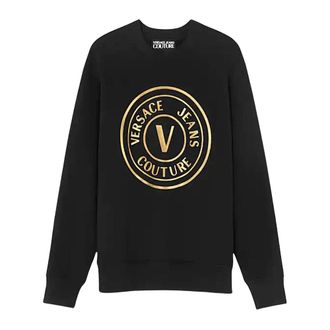 Versace Felpa Sweatshirt - - Sweatshirts & Hoodies - Herren - Schwarzk - XS