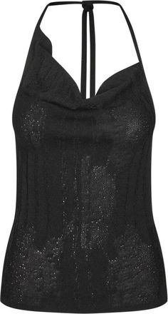 Sams&oslash;e & Sams&oslash;e Femme, Tops, Noir, Taille: 42 FR Hauts sans manches