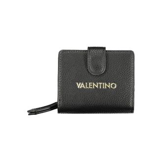 Mario Valentino Femme, Accessoires, Noir, Taille: ONE Size Portefeuille en polyur&eacute;thane
