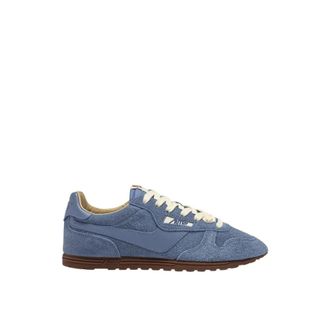 Autry Blaue Wildleder- und Ledersneaker Windspin - - Shoes - Damen - Blau - 38 EU