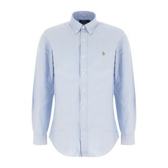 Polo Ralph Lauren Homme, Chemises, Bleu, Taille: M Chemises &Eacute;l&eacute;gantes pour Hommes et Femmes