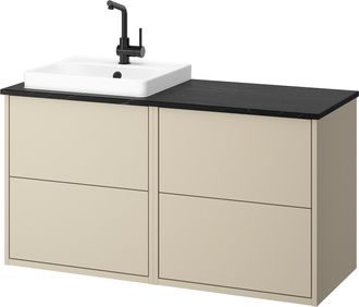 IKEA HAVBÄCK / ORRSJÖN Waschbeckenschr./Waschb./Mischbat