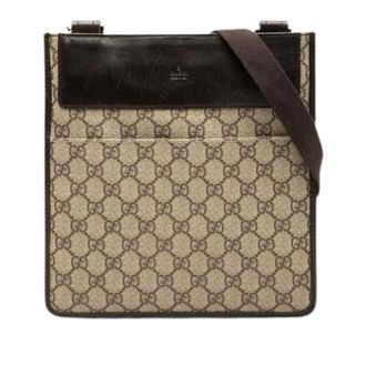 Gucci Pre-owned Canvas Crossbody Bag - - Pre-owned - Damen - Beige - ONE SIZE