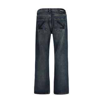 Off-white Half Arrow Jeans - Blue